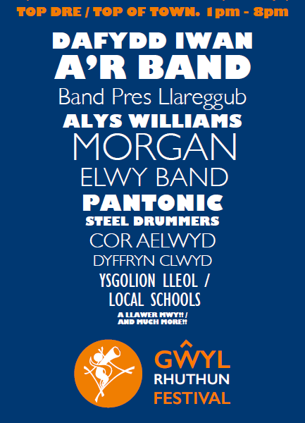 Gwyl Rhuthun Ruthin Festival - Gogledd Ddwyrain Cymru - North East Wales